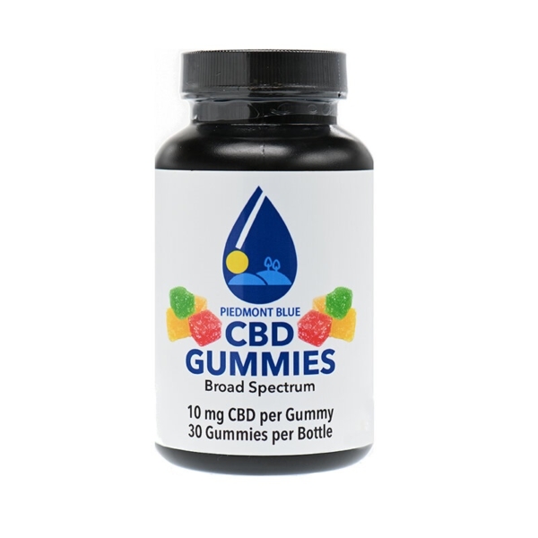 10mg Broad Spectrum Gummies – Piedmont Blue CBD